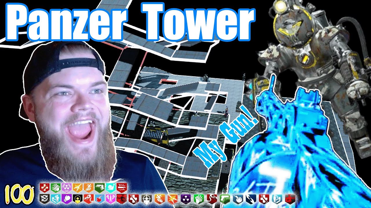 Best Tower Map EVER?! - Panzer Tower [Custom Zombies Map Black Ops 3 ...