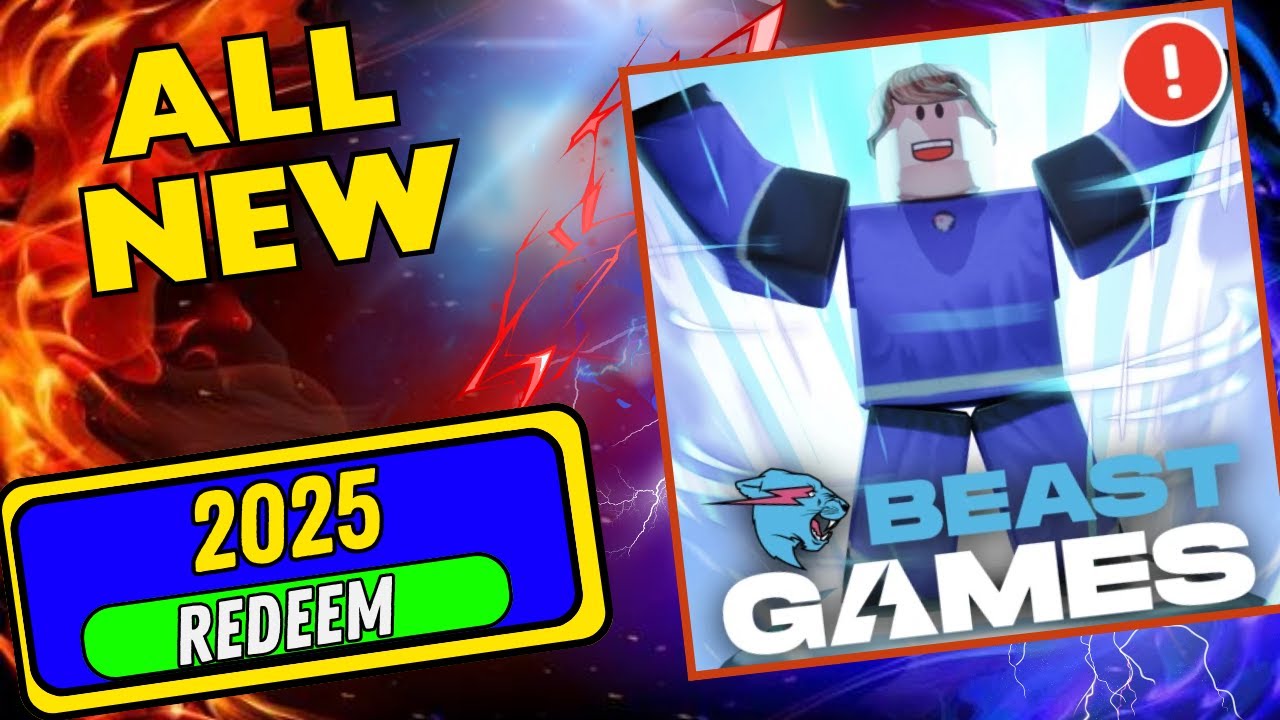 NEW CODES ROBLOX Beast Games CODES 2024 | Beast Games CODES | Beast ...