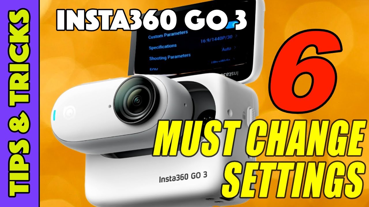 Insta360 Go 3 Settings You MUST Change Right Now! - YouTube