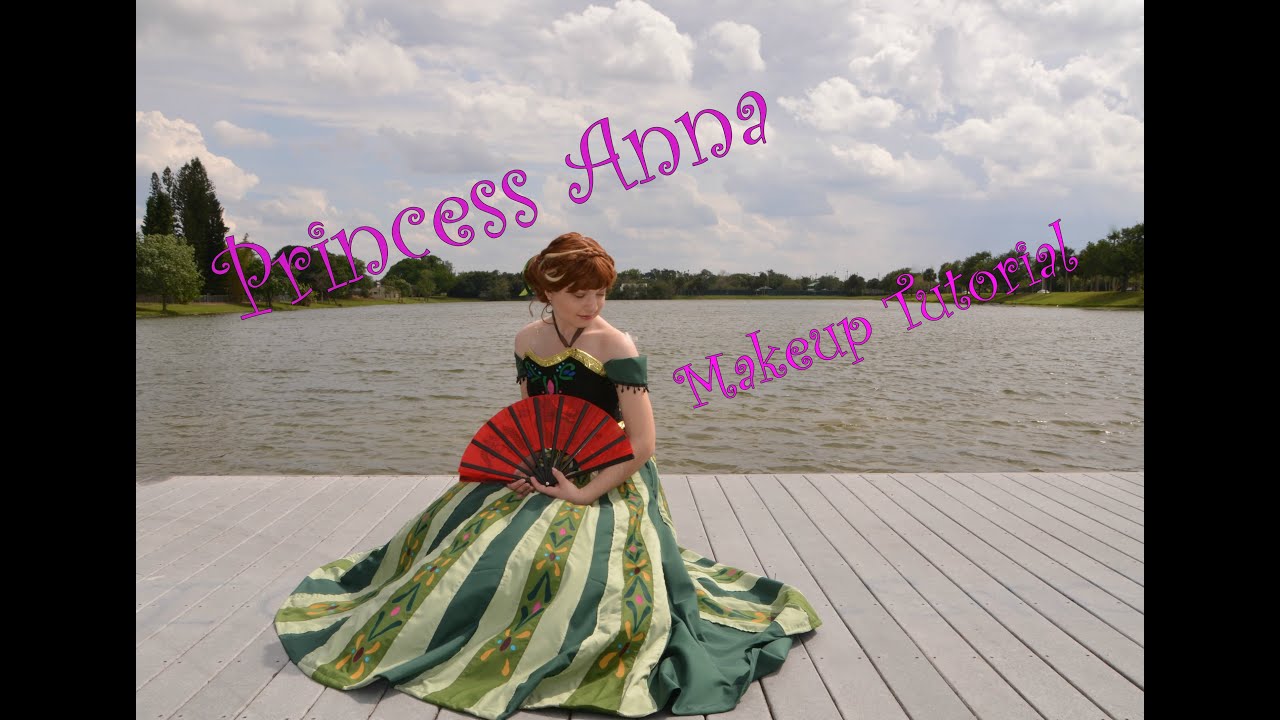 Princess Anna Makeup Tutorial - YouTube