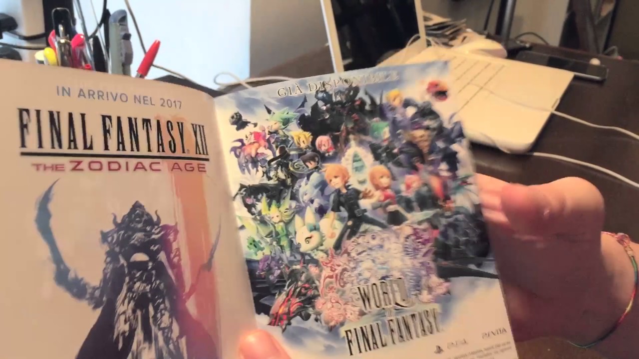 Final Fantasy XV Unboxing Deluxe Edition Ita - YouTube