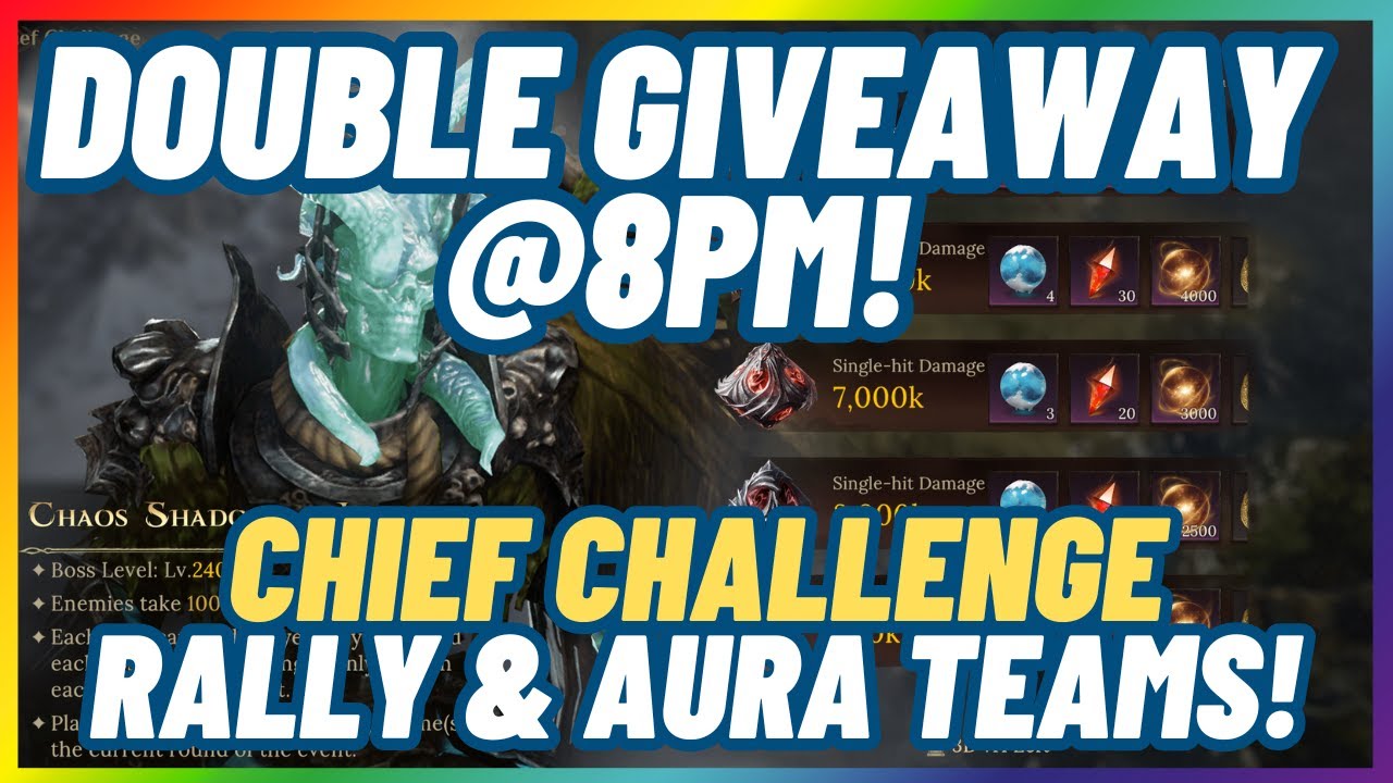 Continental Challenge Rally/Aura Teams - Double Giveaway at 8PM! - YouTube