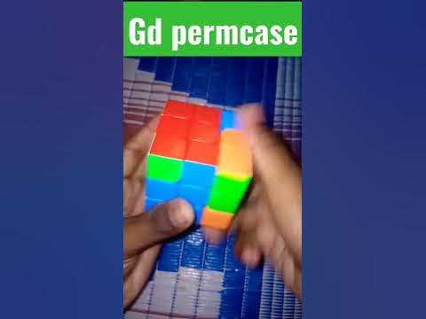 gd perm case algorithm#shorts#shortvideo - YouTube