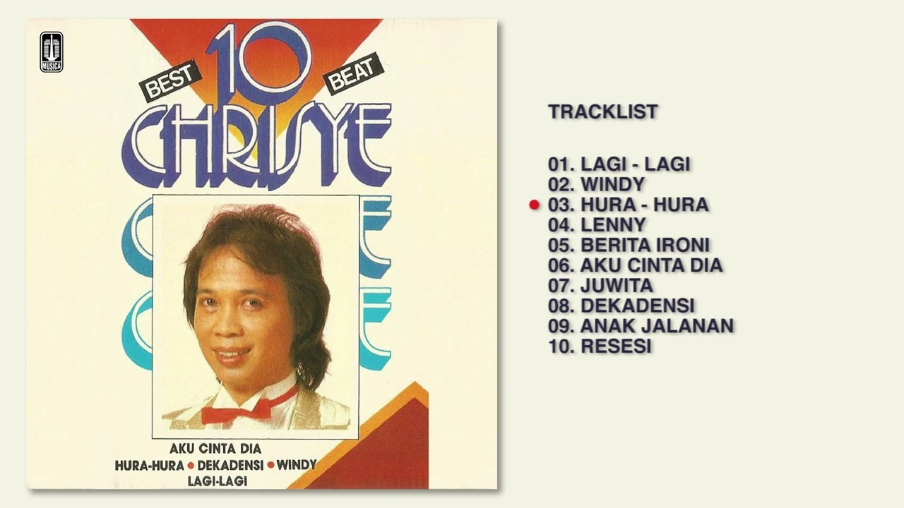 Chrisye - Album Best 10 Beat Chrisye | Audio HQ - YouTube