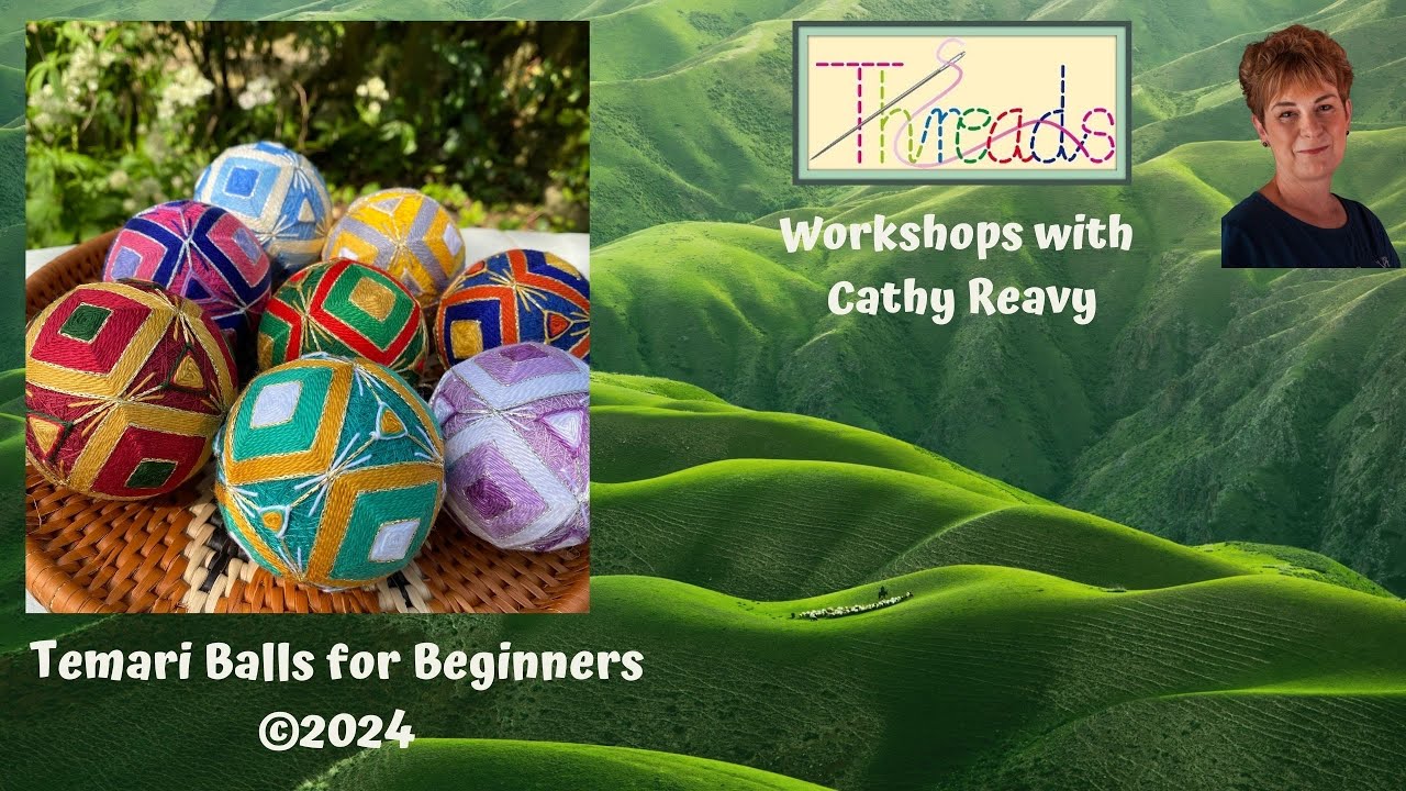 Temari Balls for Beginners (updated 2024) - Taster Clip - YouTube