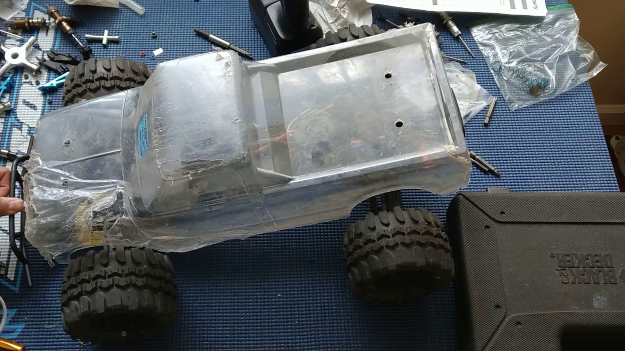 ECX 2WD Ruckus Torment Final Fitment of Pro-Line 1/8 1972 Chevy C10 ...