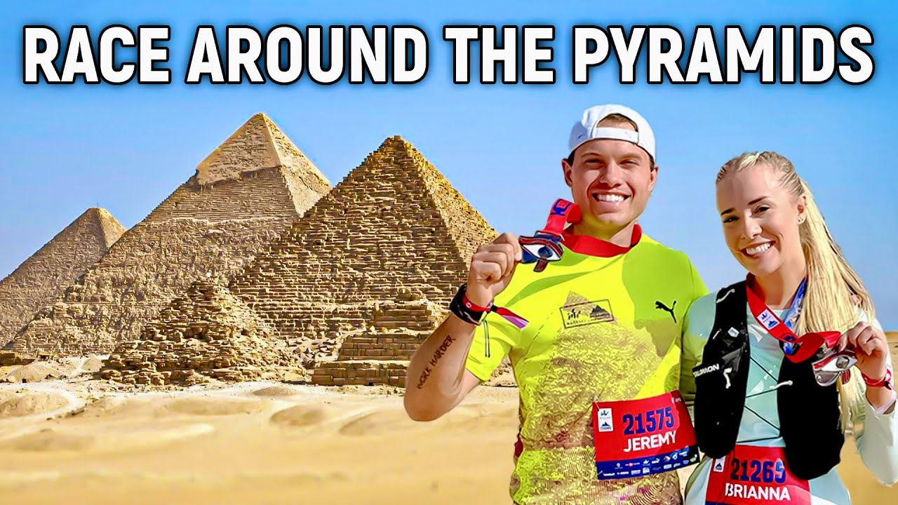 Running a Half Marathon Around the Great Pyramids of Egypt (The Most ...