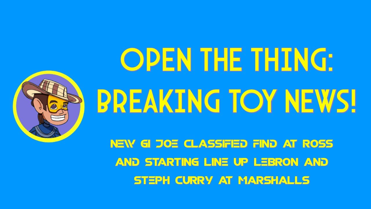 Breaking Toy News! An Open the Thing Special Announcement - YouTube
