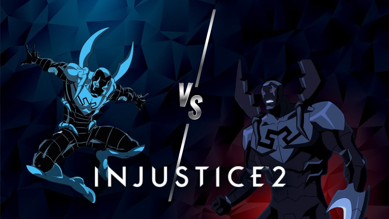Injustice 2 - Blue Beetle Vs Black Beetle (MEDIUM) - YouTube