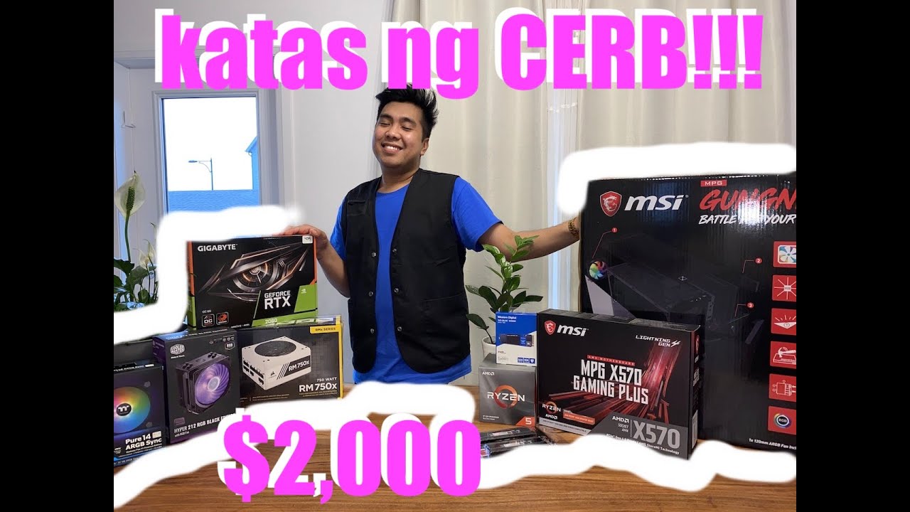 FIRST PERSONAL COMPUTER BUILD!!! - YouTube