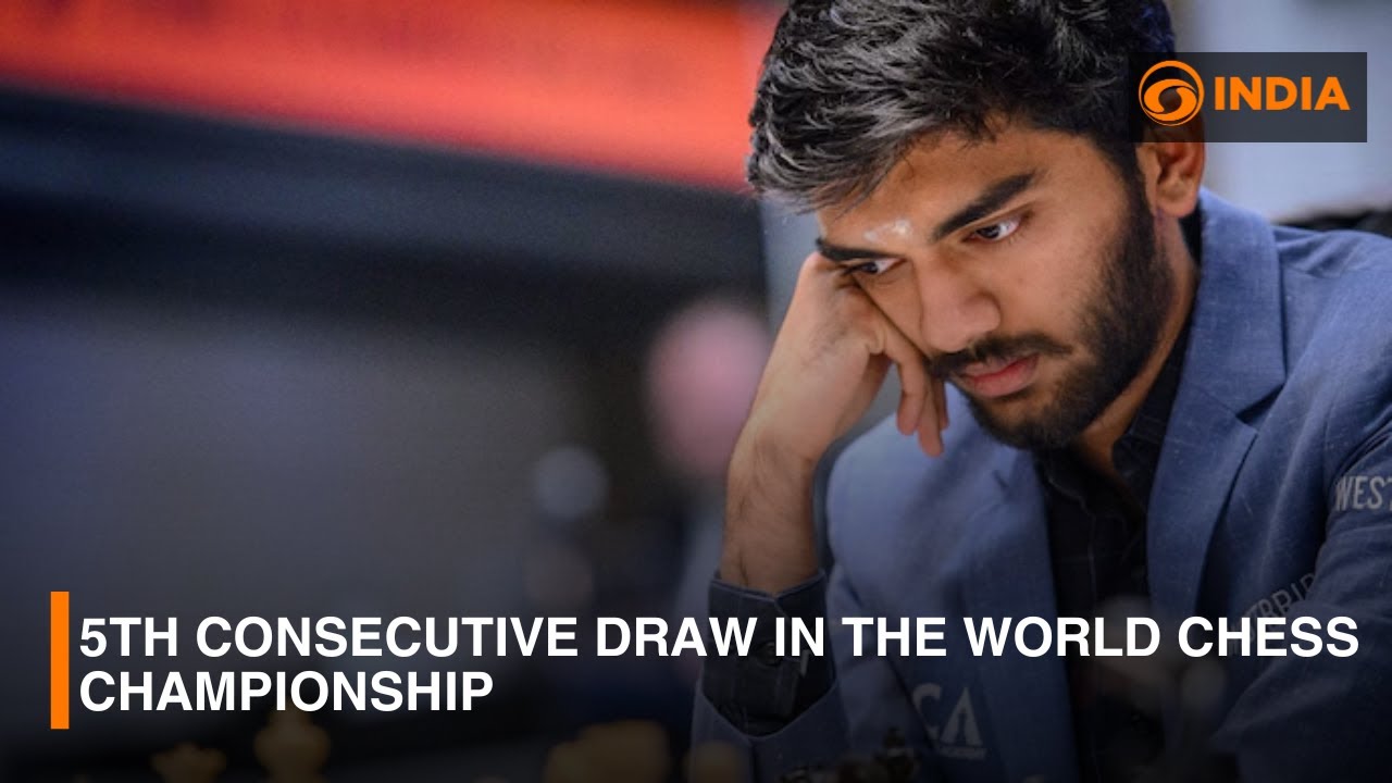 5th consecutive draw in the World Chess Championship & more updates | 7 ...