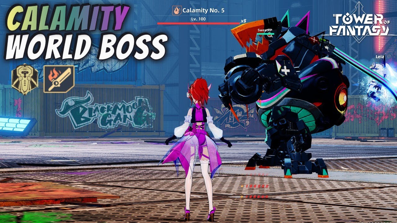 CALAMITY NO.5 WORLD BOSS with PHYSICAL FORTITUDE TEAM - Tower of ...
