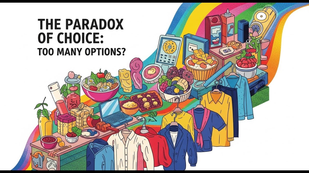 The Paradox of Choice... Too Many Options ? - YouTube