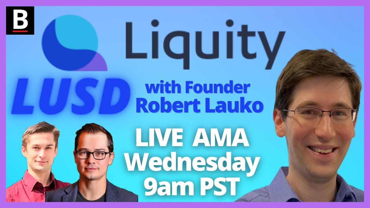 AMA - Liquity & LUSD | Founder Robert Lauko - YouTube