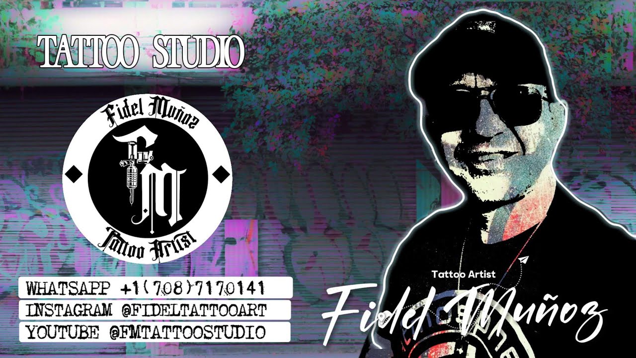 FM TATTOO STUDIO - Fidel Muñoz Tattoo Art - YouTube