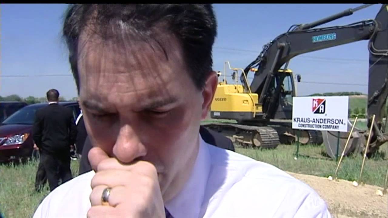 Walker, Barrett continue sparring over jobs - YouTube