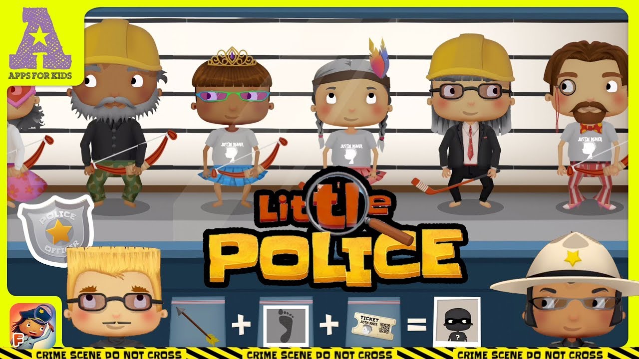 LITTLE POLICE Put on that detective hat and solve crimes! - YouTube