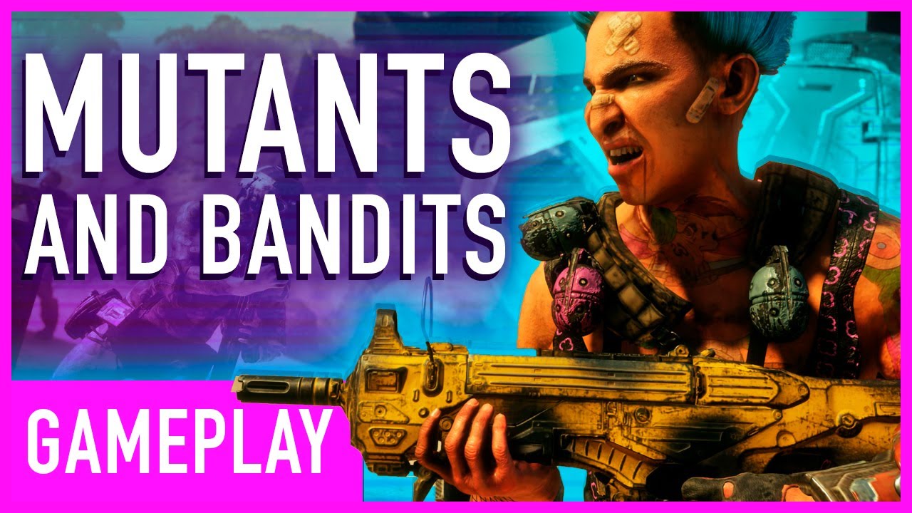 Rage 2: Purging A Mutant Nest And Bandit Camp - YouTube