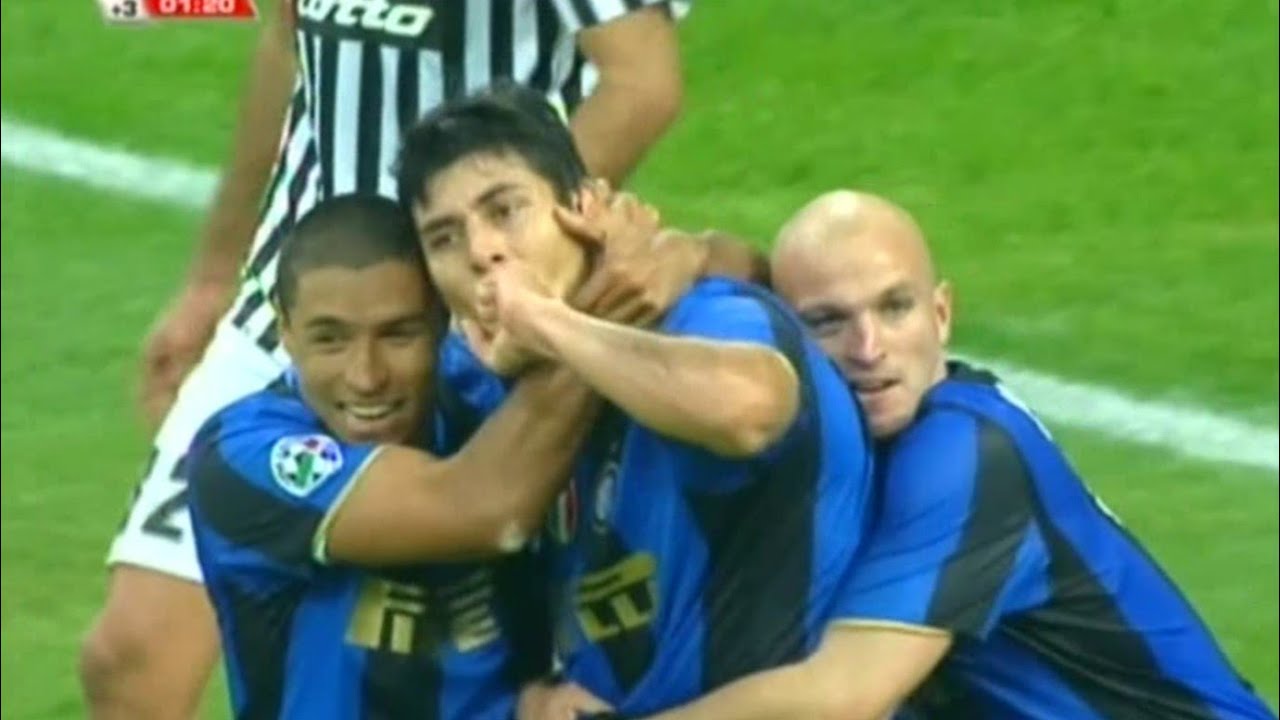 Stagione 2008/2009 - Gol di Cruz - Inter vs. Udinese (1:0) - YouTube