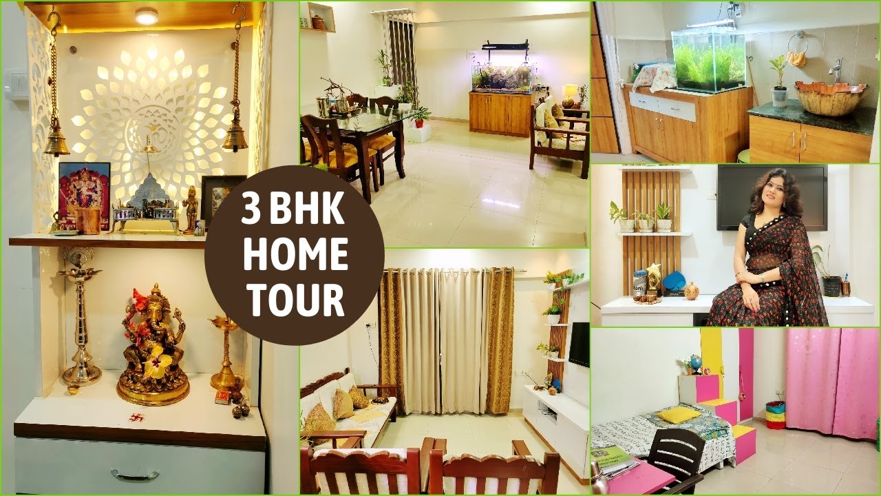 🏠 ये तेरा घर, ये मेरा घर 🏠 EP-1 | 3 BHK Home Tour | Home Decoration ...