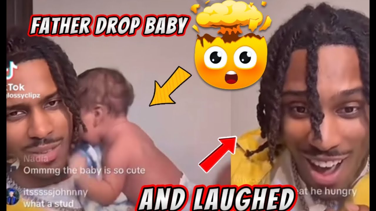 Shocking TikTok LIVE 😳 Careless Dad Drops His newborn Baby 🫣& Thinks It ...