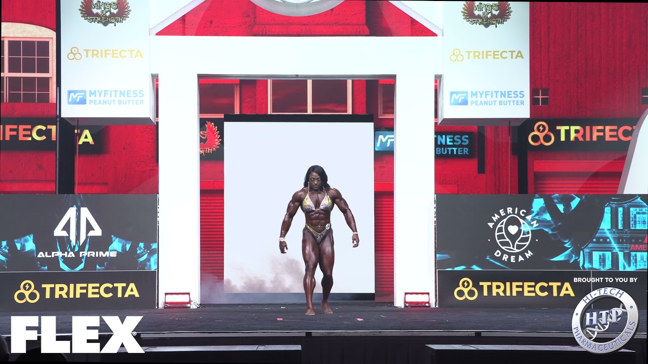 2021 Ms.Olympia Andrea Shaw Posing Routine - YouTube