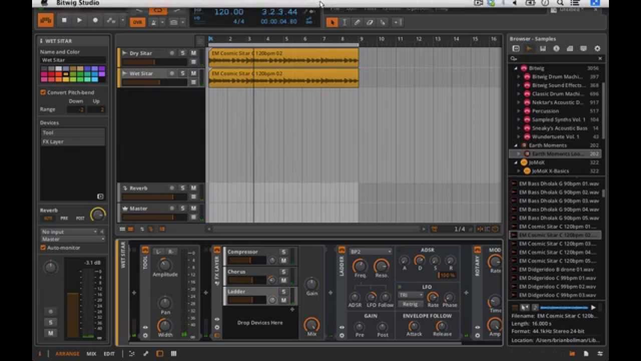 Bitwig Studio & Music Production Course - 4.03 - Parallel Processing with the FX Layer - YouTube