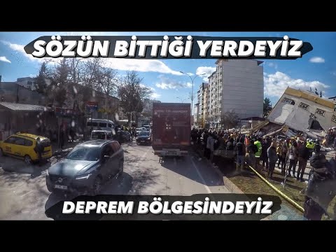 DEPREM BÖLGESİNDEYİZ...!