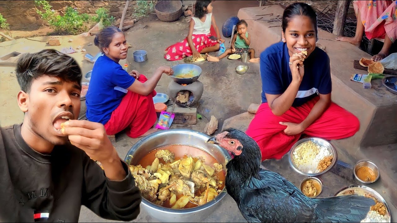 Cooking Meat Curry / Traditional Method | Chicken Recipe Cooking By ...