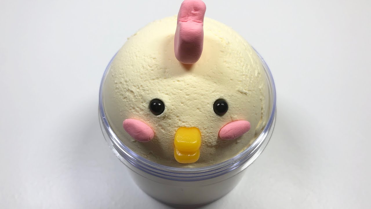 🐓 치킨코니 - 멜팅문 슬라임 [ melting moon slime asmr ] - YouTube