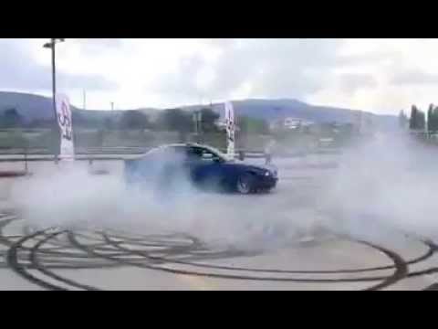 bmv e39 m5 lastik yakma