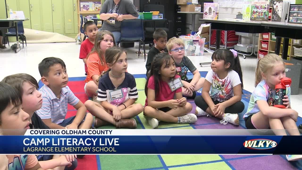 La Grange Elementary School hosting literacy camp for kids - YouTube