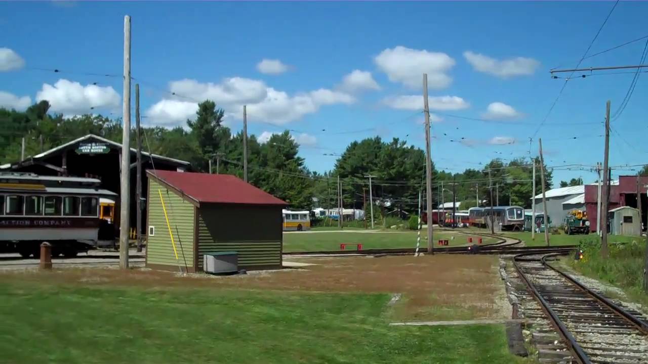 Ride on SEPTA PCC 2709 at Seashore Trolley Museum - YouTube