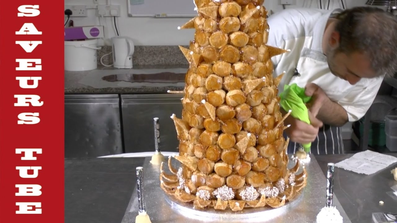How to make Croque en bouche Wedding cake with The French Baker TV ...