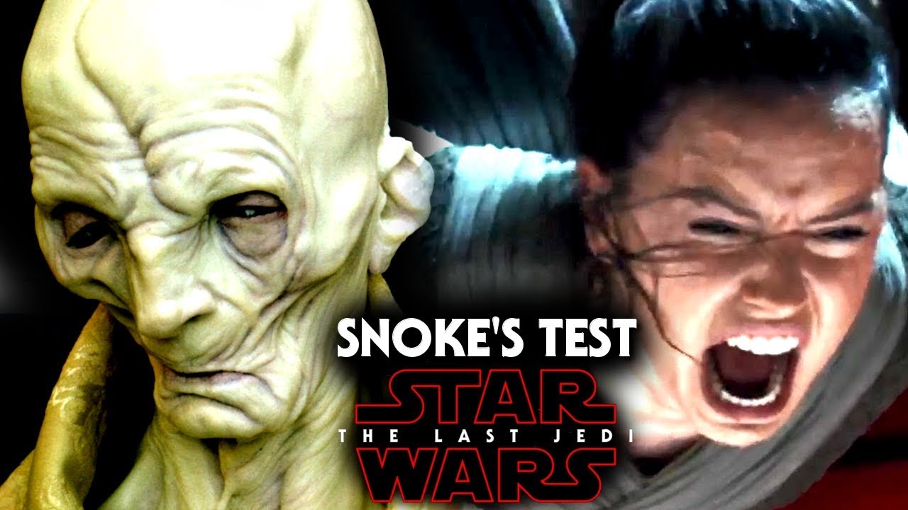 Star Wars The Last Jedi Trailer - Snoke Is Testing Rey - YouTube