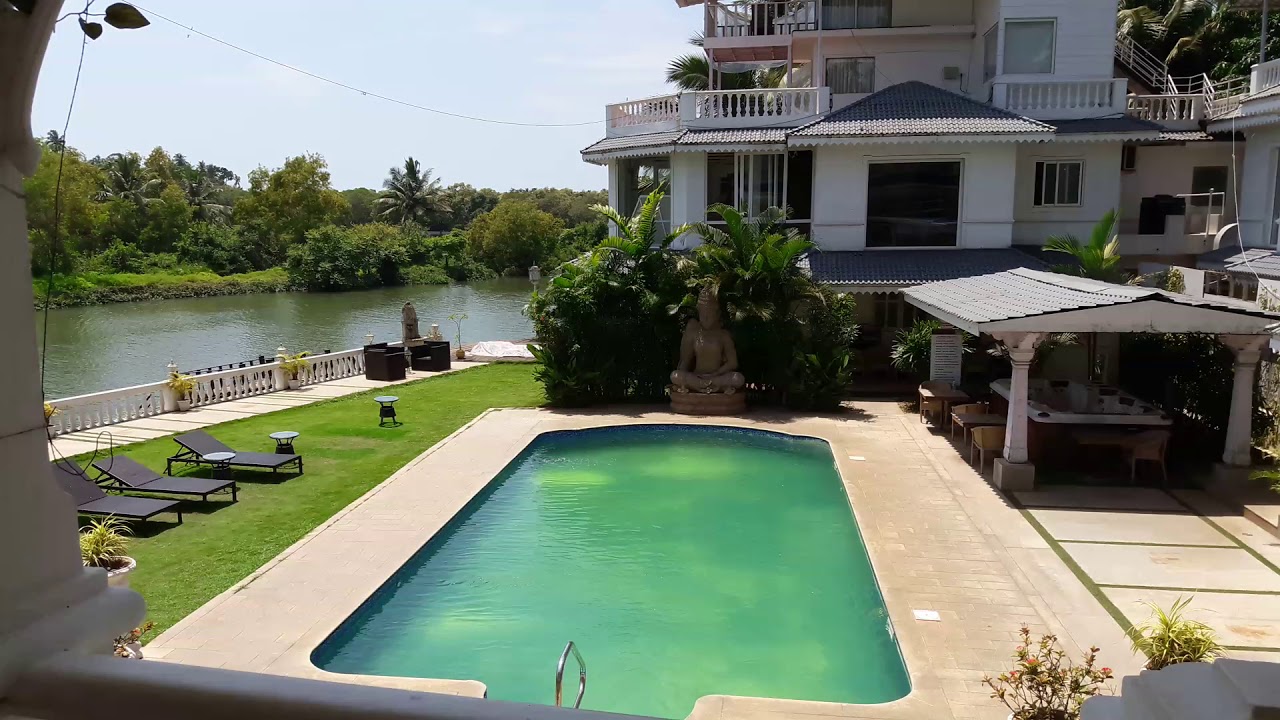 The river palace hotel goa - YouTube