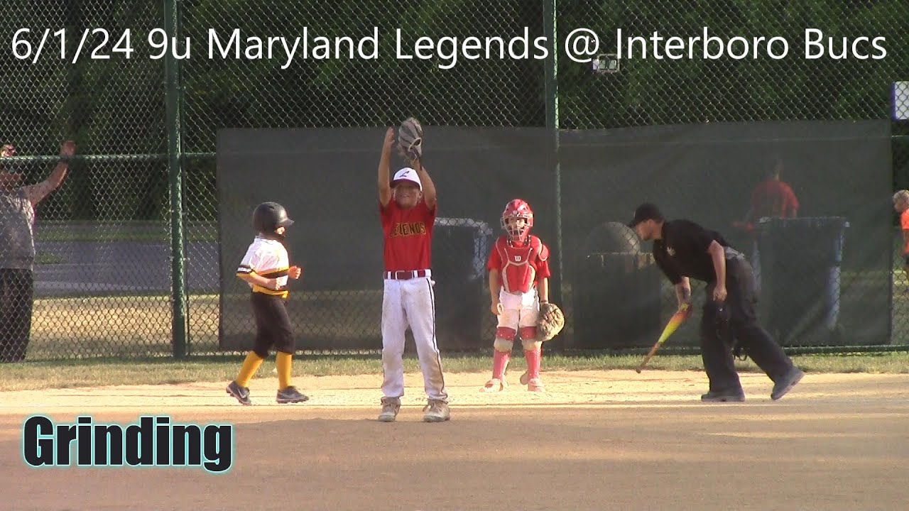 9u Travelball baseball tournament Maryland Legends vs. Interboro Bucs ...