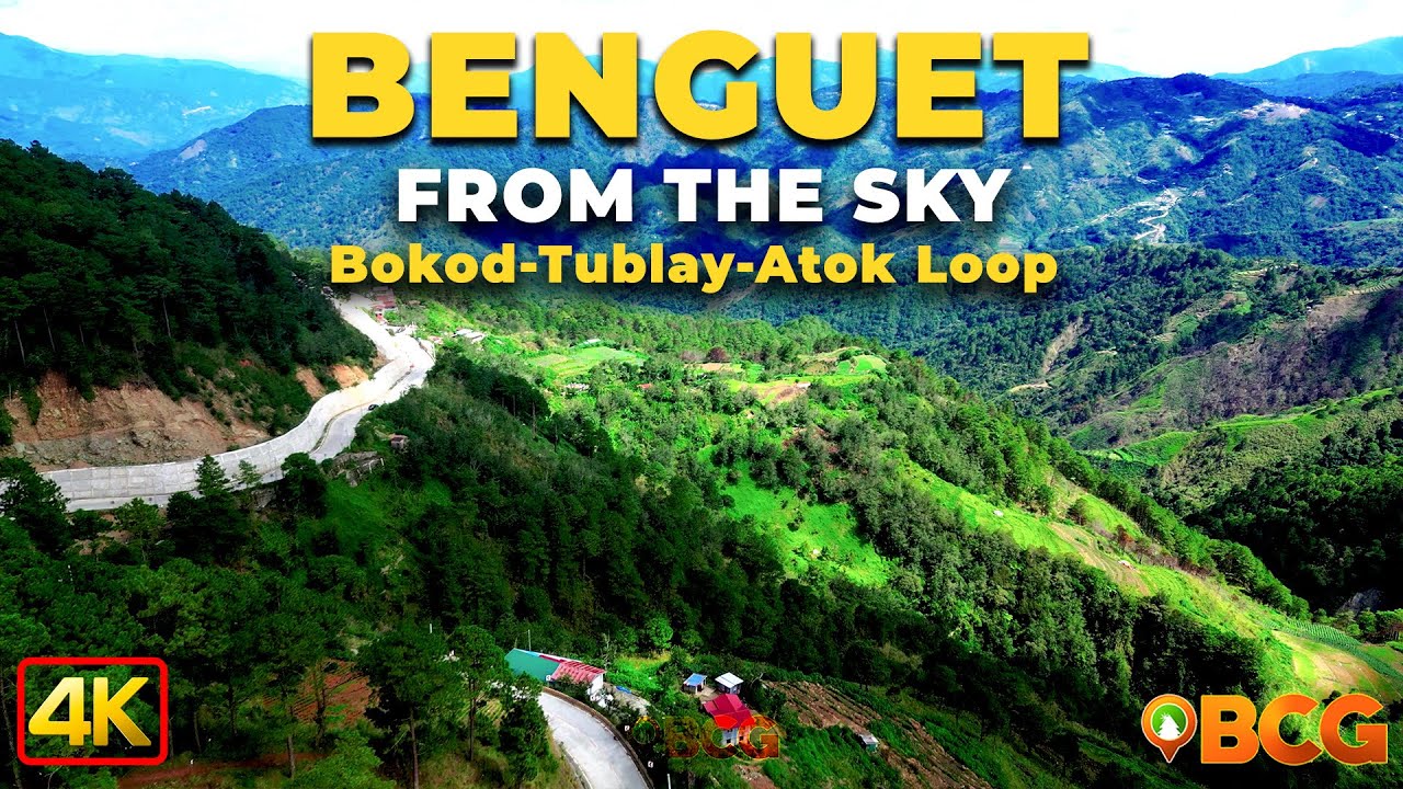 Stunning 4K Aerial Views of Benguet: Bokod-Tublay-Atok Loop | Drone Footage - YouTube