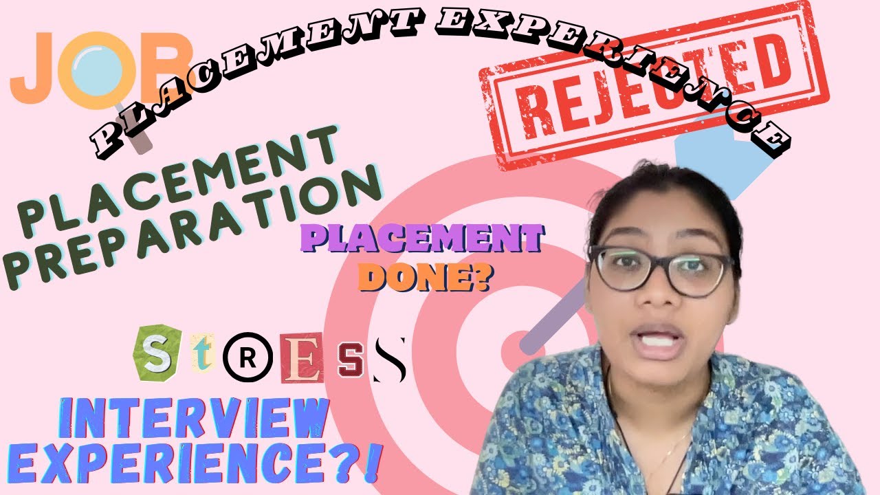 My placement Journey | That one girl in B.Tech - YouTube