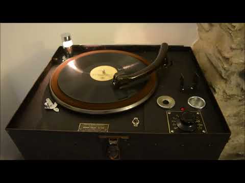 Western Electric Cinema Gramophone Circa  1930's