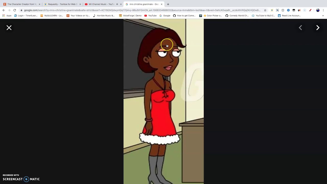 I put the mii channel music over me editing a Goanimate character - YouTube