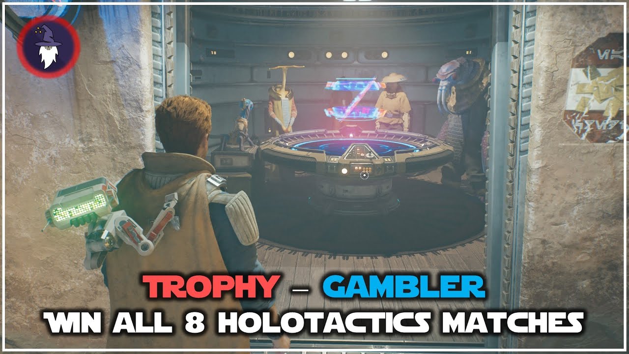 STAR WARS JEDI SURVIVOR | ALL 8 HOLOTACTICS GAMES SOLUTIONS | TROPHY ...