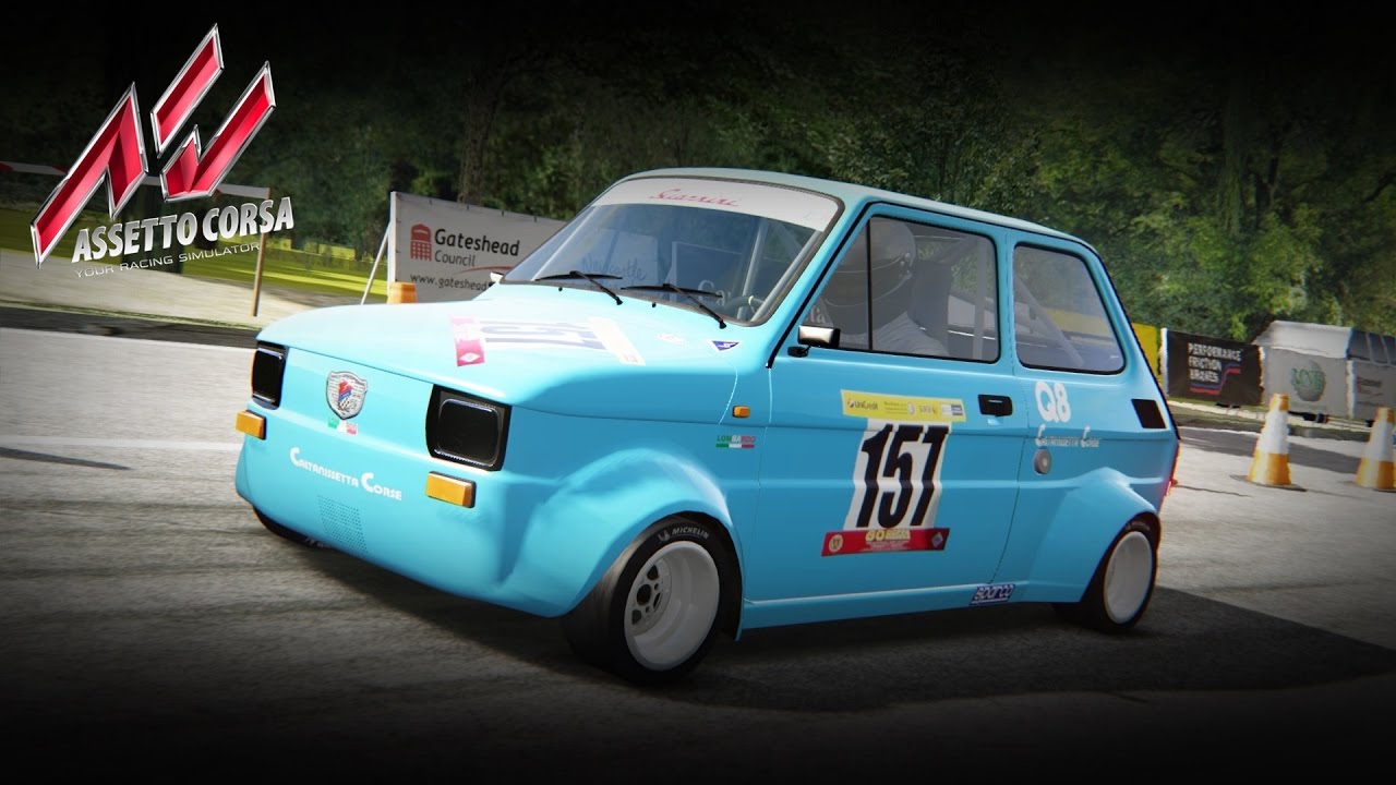 Assetto corsa - Modders squadra corse - Fiat 126 - Hill Climb - YouTube
