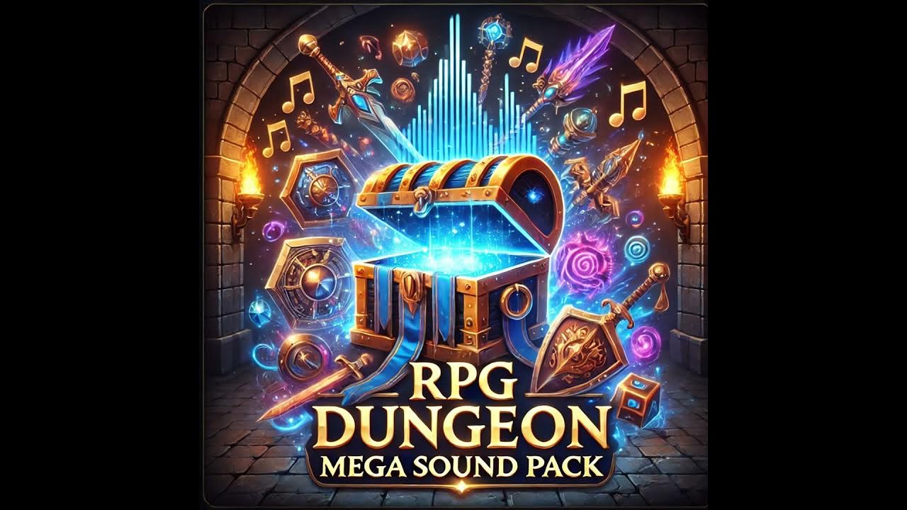 RPG Dungeon Mega Sound Pack - YouTube