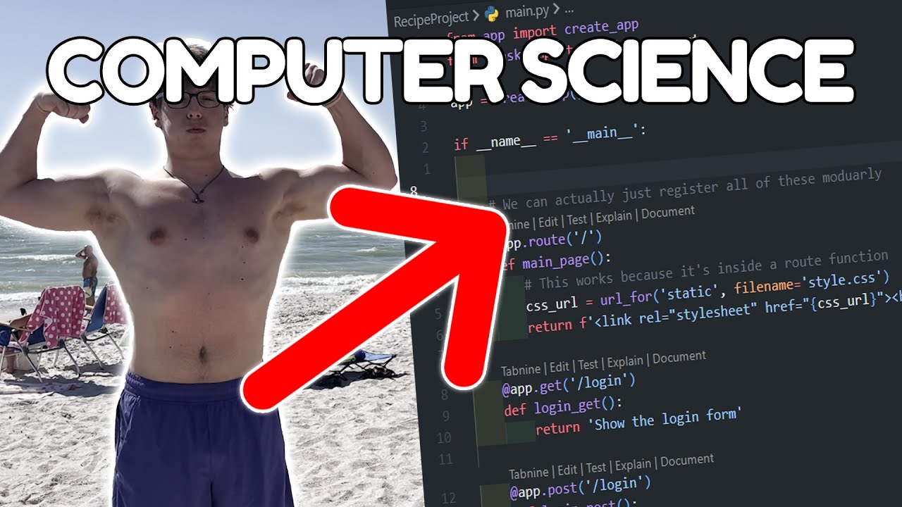 Day in the Life of a Computer Science Student (HIGHSCHOOL) - YouTube