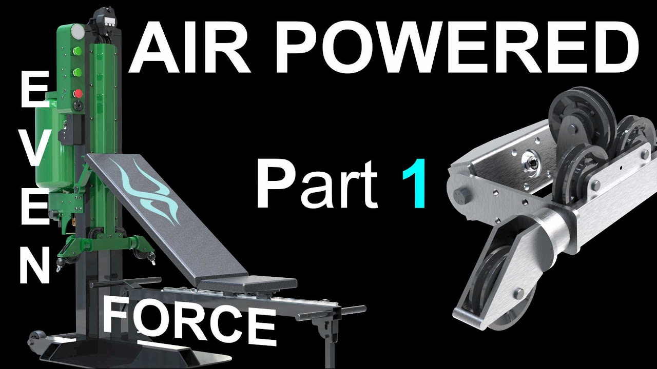 Air Powered Exercise Machine Build Part 1 The Swivel Pulley Assembly ...