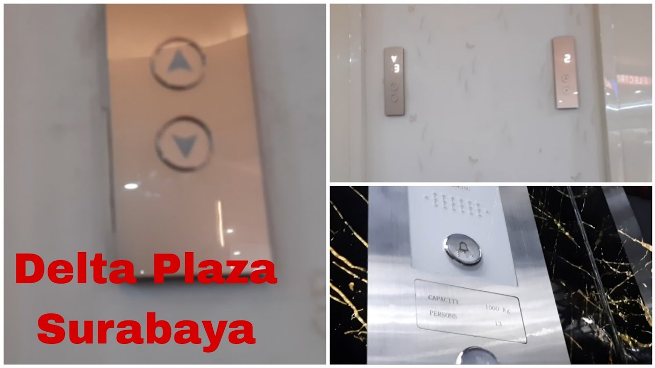 My Tech Traction Lift In Delta Plaza Surabaya (Plaza Surabaya) - YouTube