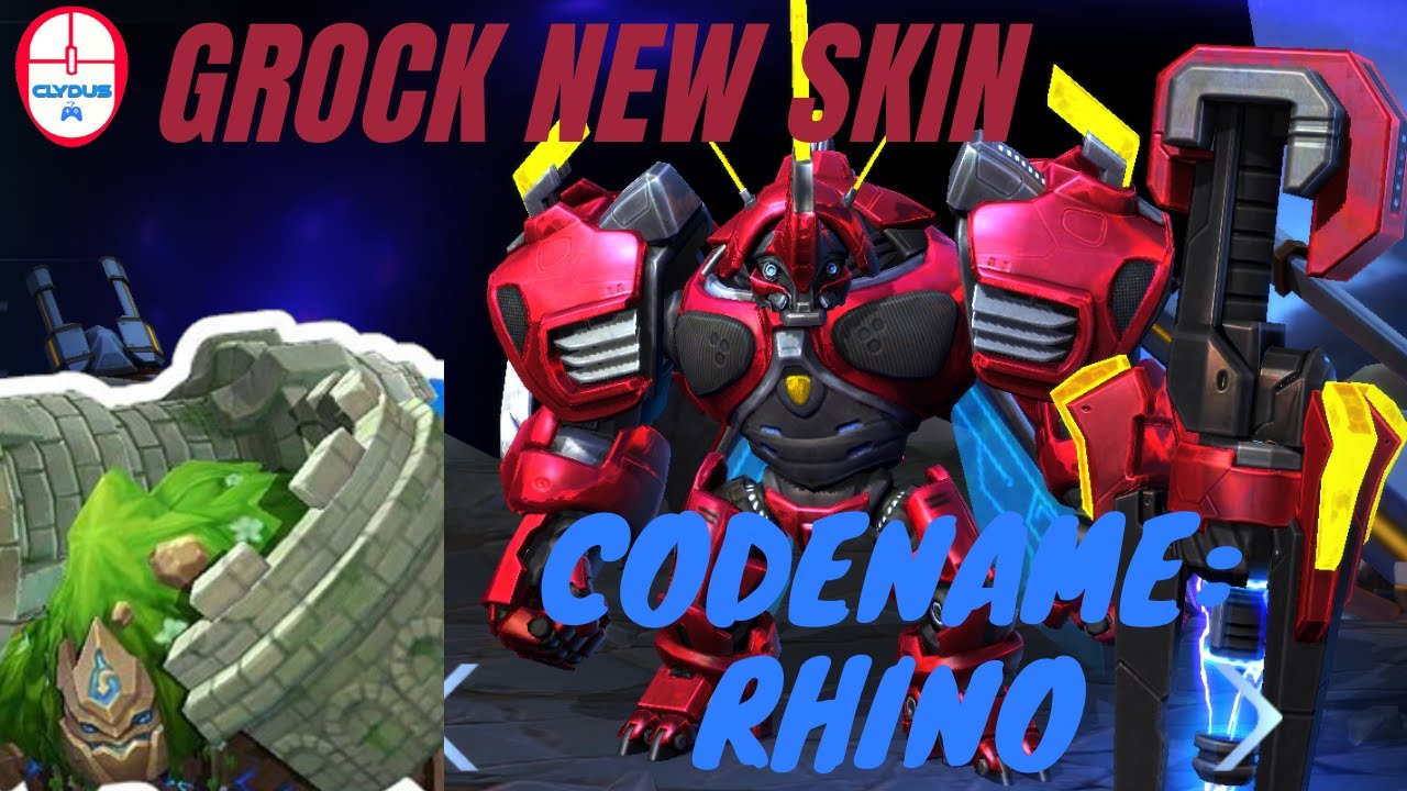 Codename: Rhino || Grock New Epic Skin || Mobile Legends Bang Bang ...
