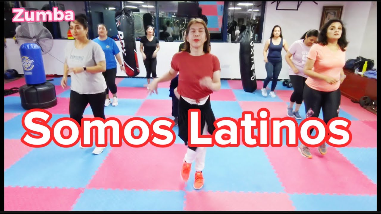 SOMOS LATINOS / ZUMBA FITNESS / DANCE WORK OUT - YouTube