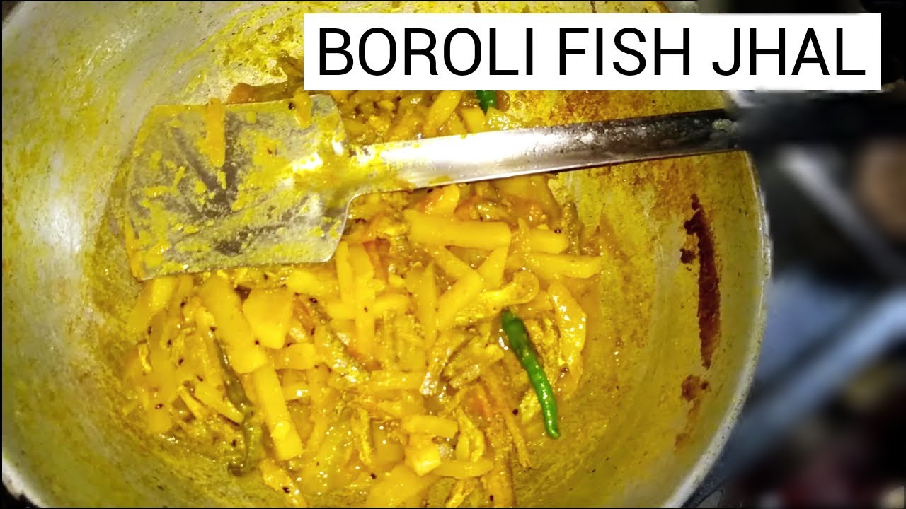 BOROLI FISH JHAL || (Low Fat Recipe) || With Music - YouTube